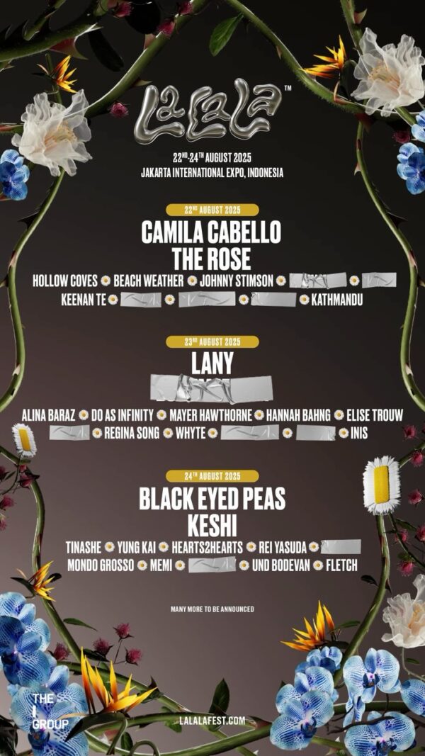 LaLaLa Fest 2025 Comeback, Camila Cabello, LANY, hingga Hearts2Hearts ...